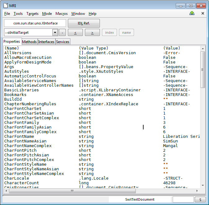 Chapter 3 Examining LibreOffice Programming